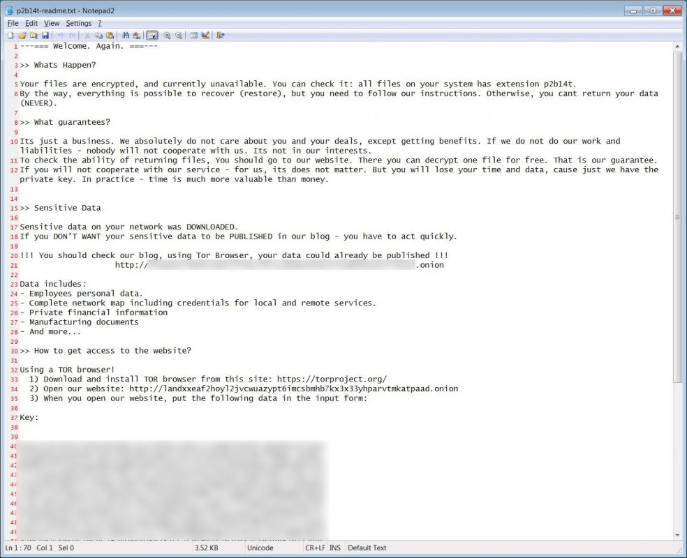 The REvil ransomware group is back: a new malware sample confirms it ...